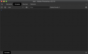 PhotoshopUXP Developer Toolを使ってUXPの開発に着手。